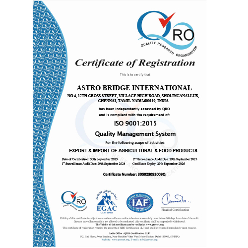 Certifications – Astro Bridge International